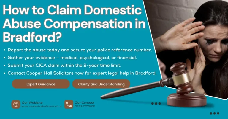 How to Claim Domestic Abuse Compensation in Bradford